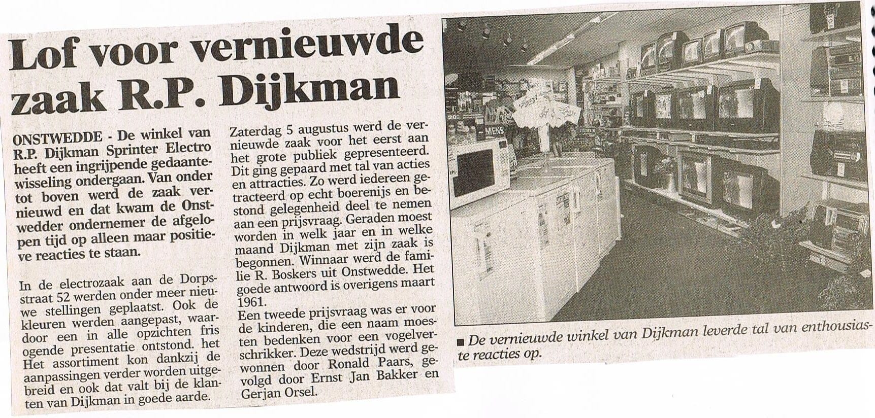 Over Dijkman elektrotechniek